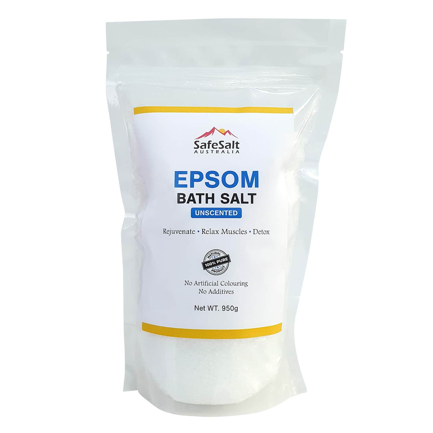 Epsom Bath Salt (950g) | SafeSalt Australia